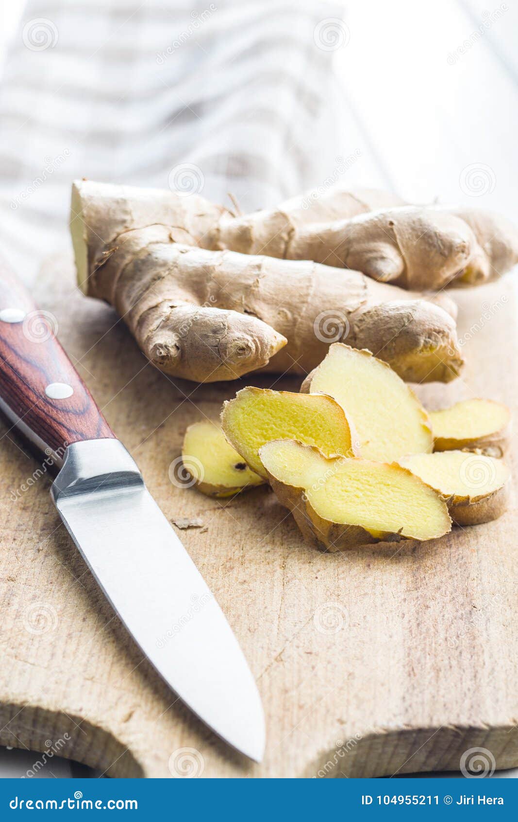 Sliced ginger root. stock image. Image of aroma, cutting - 104955211