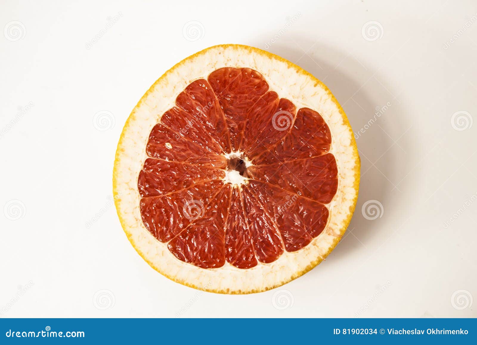 Sliced grapefruit stock photo. Image of object, close - 81902034