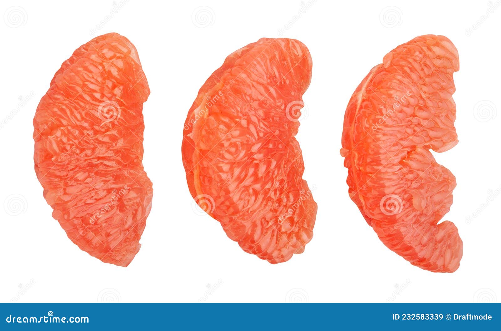 Sliced grapefruit stock image. Image of food, chunk - 232583339