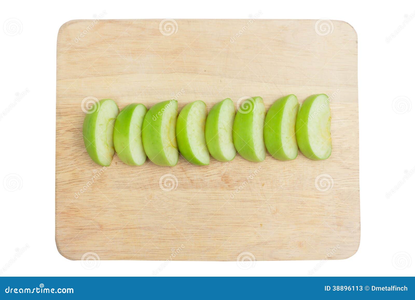 Sliced green apple stock image. Image of vibrant, ripe - 38896113