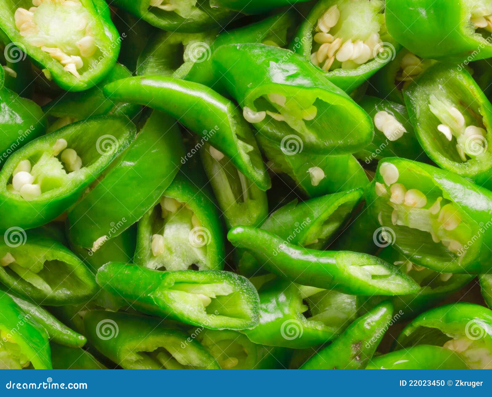 Sliced green chilies stock photo. Image of vegetable - 22023450