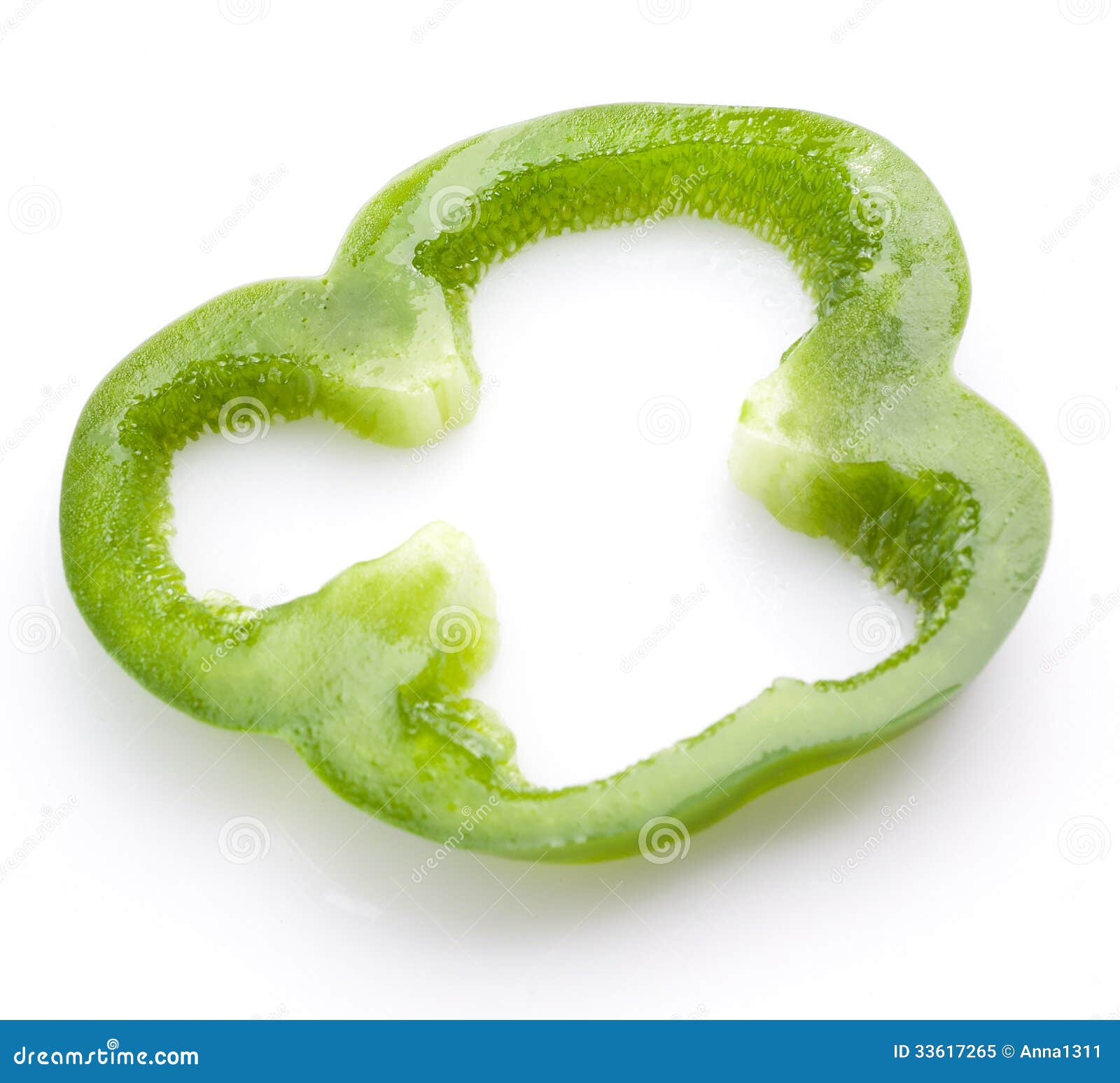 Sliced Green Peppers