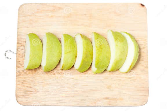 Sliced guava stock image. Image of fresh, food, exotic - 35858729