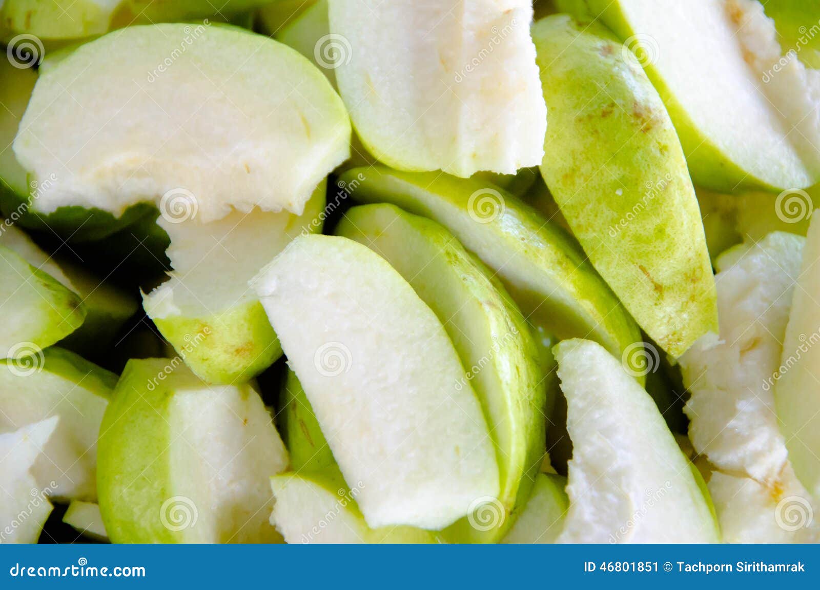 Sliced Guava stock image. Image of nutrition, delicious - 46801851