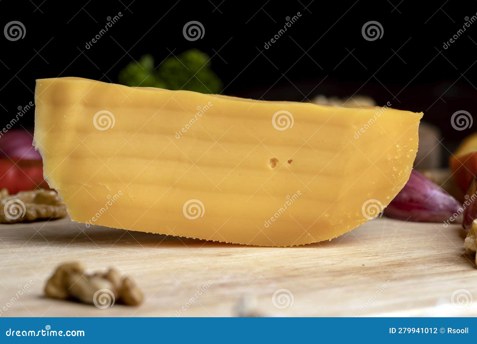Sliced Hard Cheese Made from Milk Stock Photo - Image of sliced ...