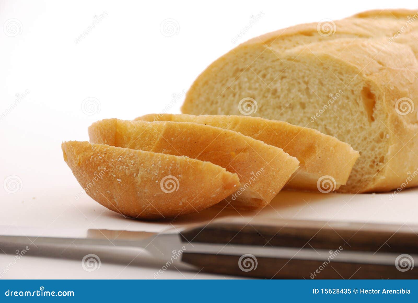 Sliced Jaco Sourdough Bread Loaf with Knife Stock Image - Image of ...