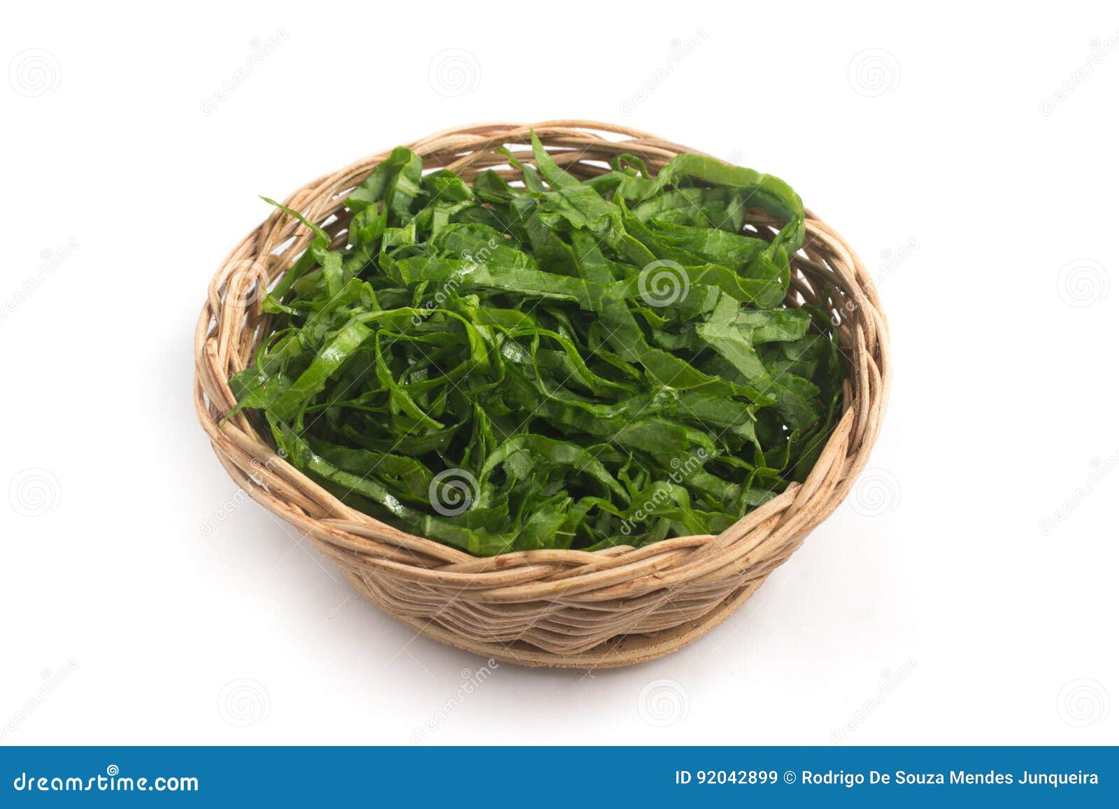Sliced Kale Cabbage, Brazilian Couve. Stock Image - Image of kale ...