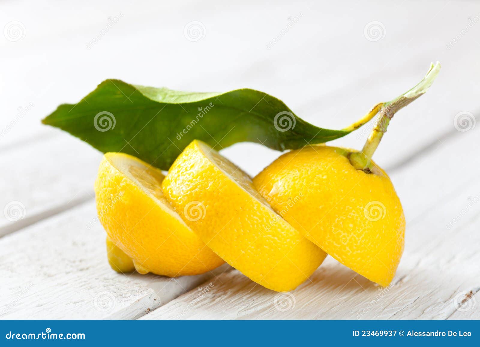 Sliced Lemon stock image. Image of sliced, citrus, healthy - 23469937