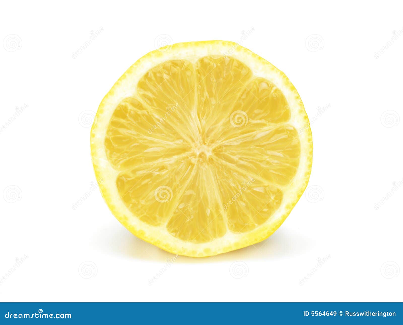 Sliced Lemon stock image. Image of healthy, juicy, yellow - 5564649