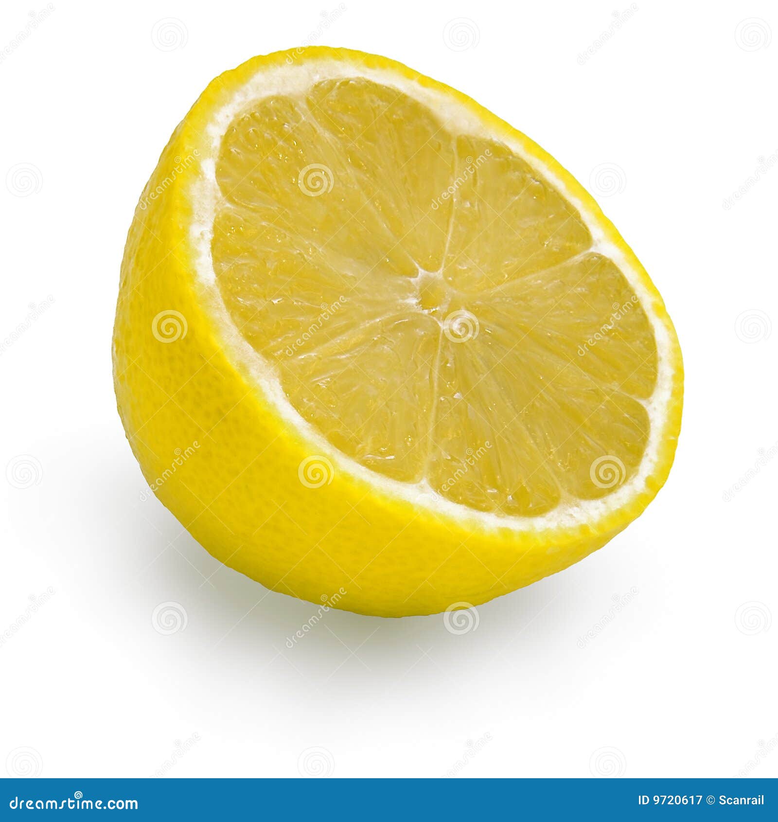 Sliced lemon stock image. Image of tasty, juicy, macro - 9720617