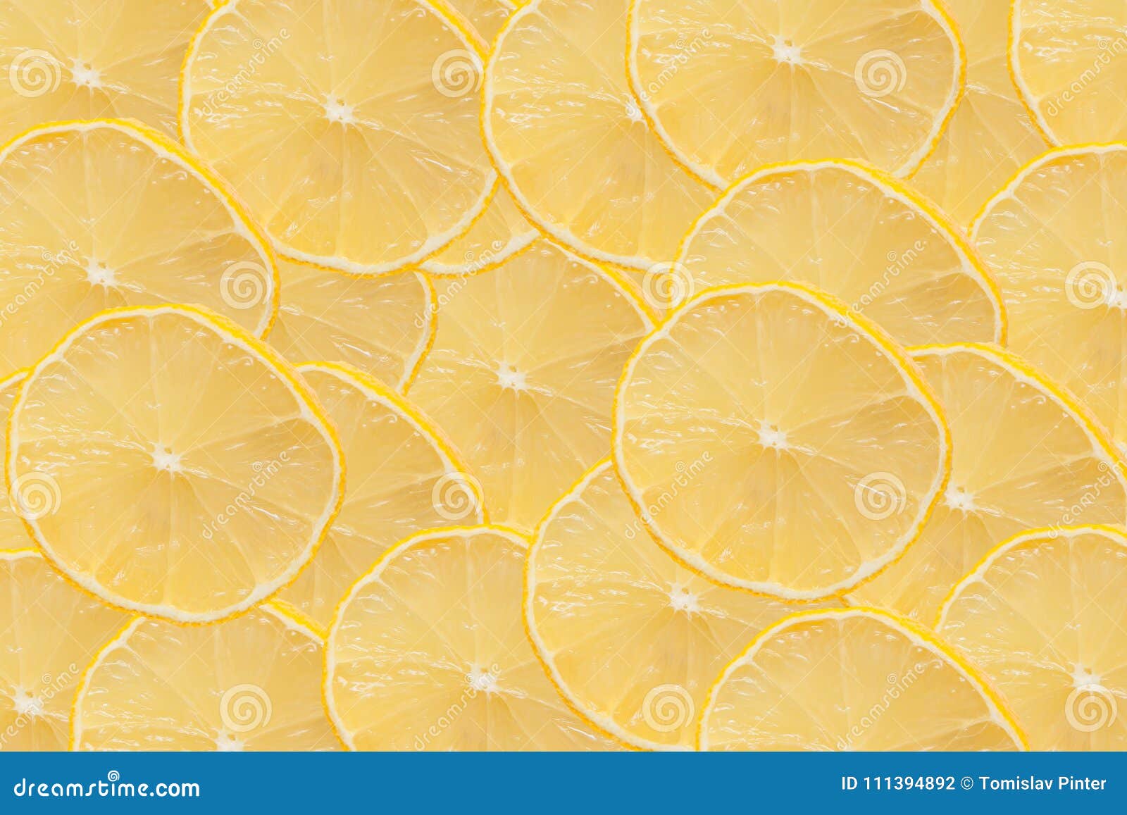 Sliced lemon as background stock photo. Image of abstract - 111394892