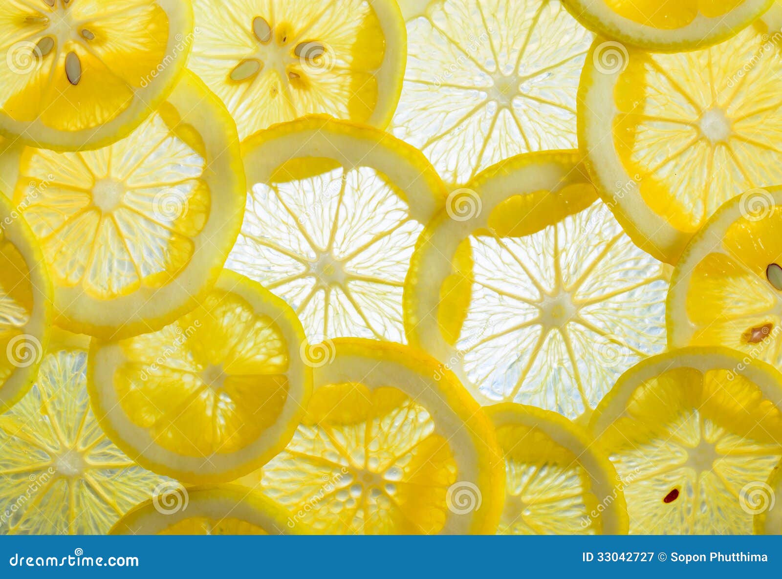 Sliced lemon stock image. Image of object, slices, abstract - 33042727