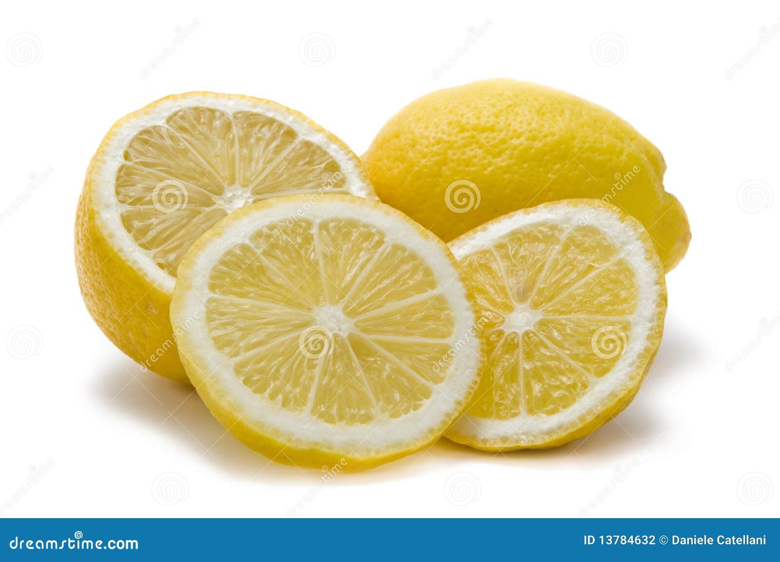 Sliced lemons stock photo. Image of white, juice, coronal - 13784632