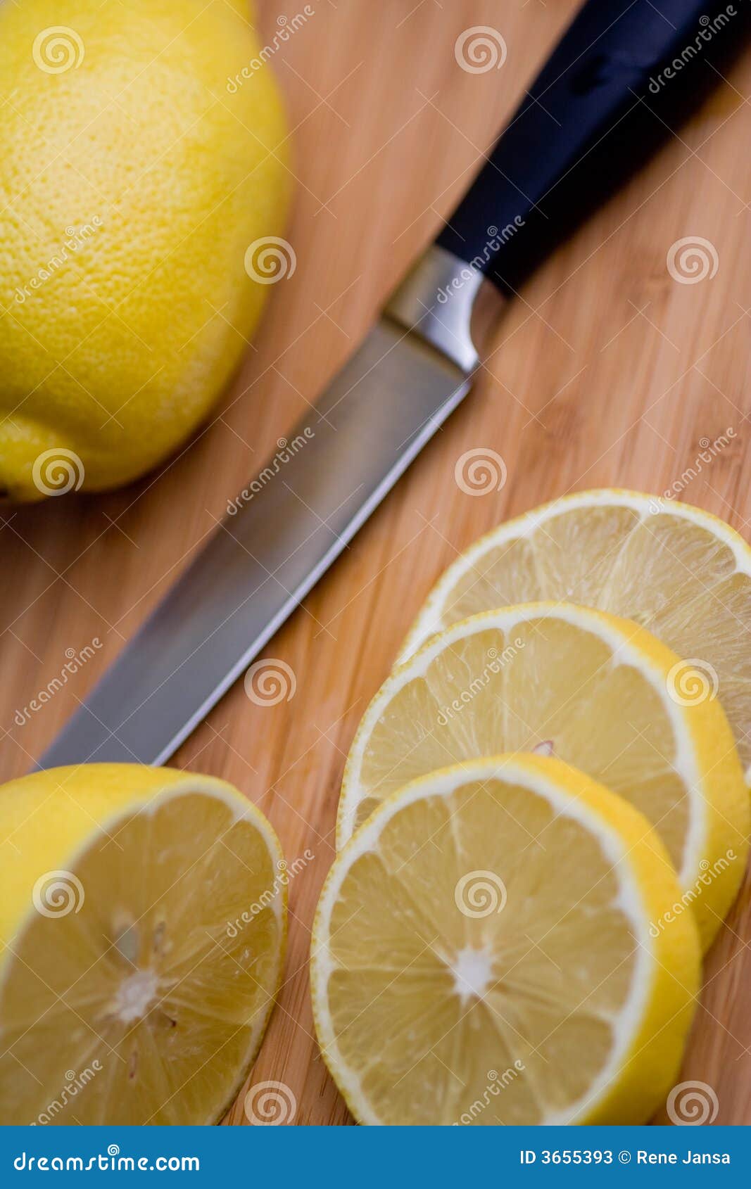 Sliced Lemons stock image. Image of sour, sliced, refreshing - 3655393