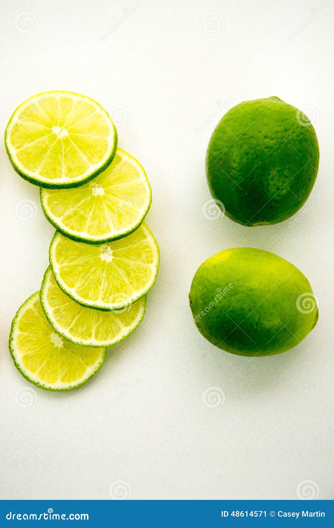 Sliced limes stock image. Image of citrus, zest, nutrition - 48614571