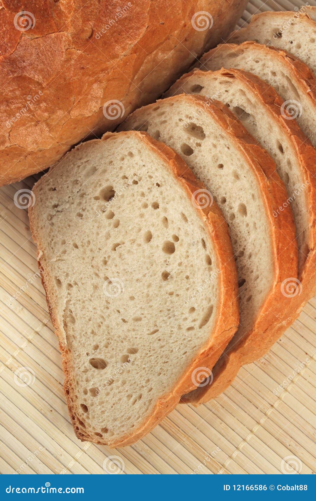 Sliced Loaf of bread stock photo. Image of bread, sandwich - 12166586