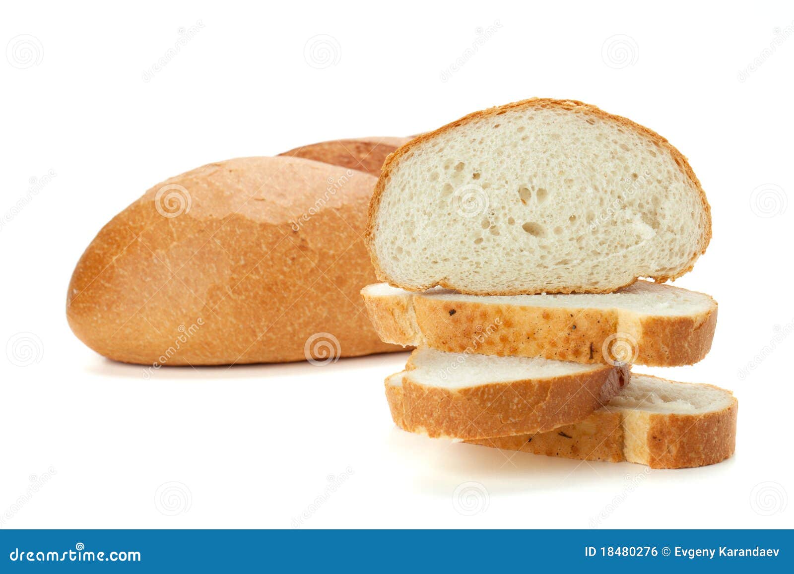 Sliced loaf bread stock photo. Image of bakery, organic - 18480276