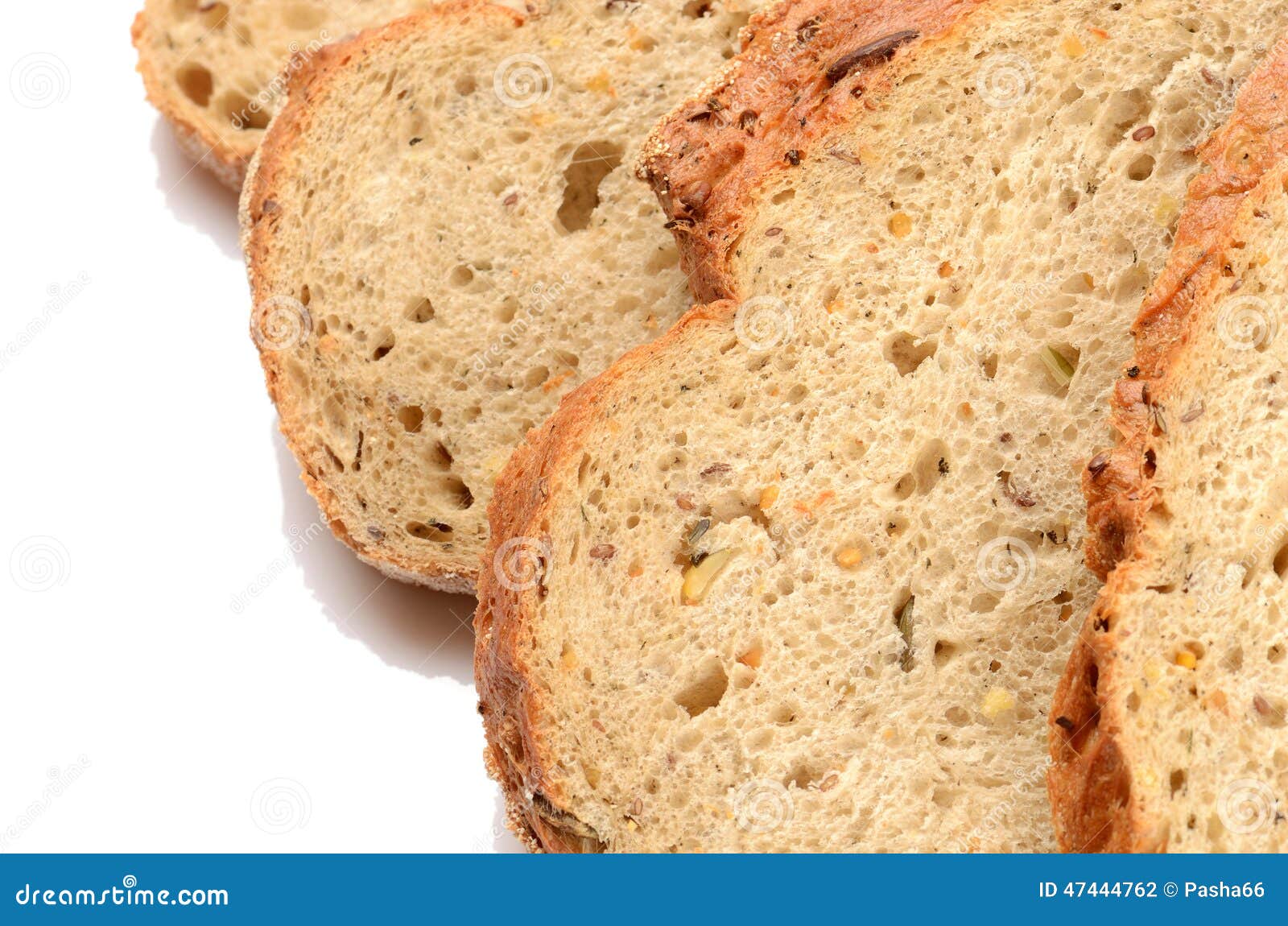 Sliced loaf of bread stock photo. Image of vegetarian - 47444762