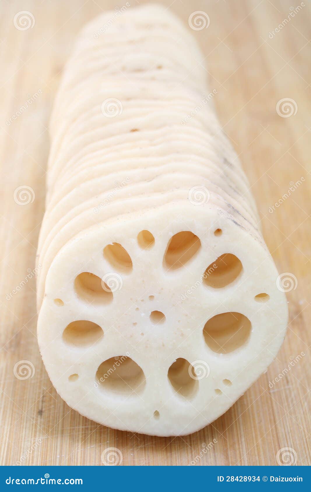 Sliced lotus root stock photo. Image of sliced, background - 28428934