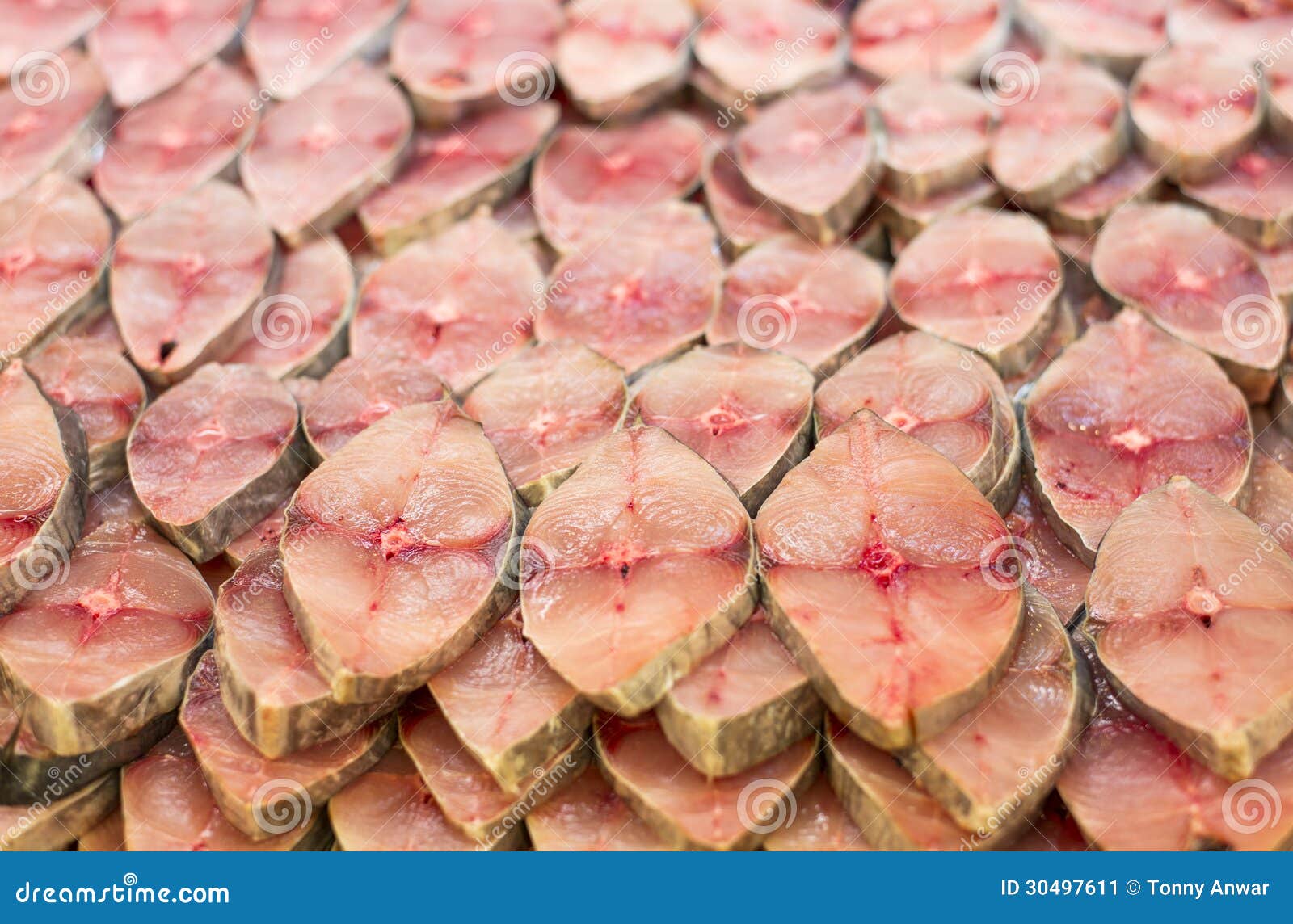 Sliced Fish stock image. Image of prepared, safety, protein - 30497611
