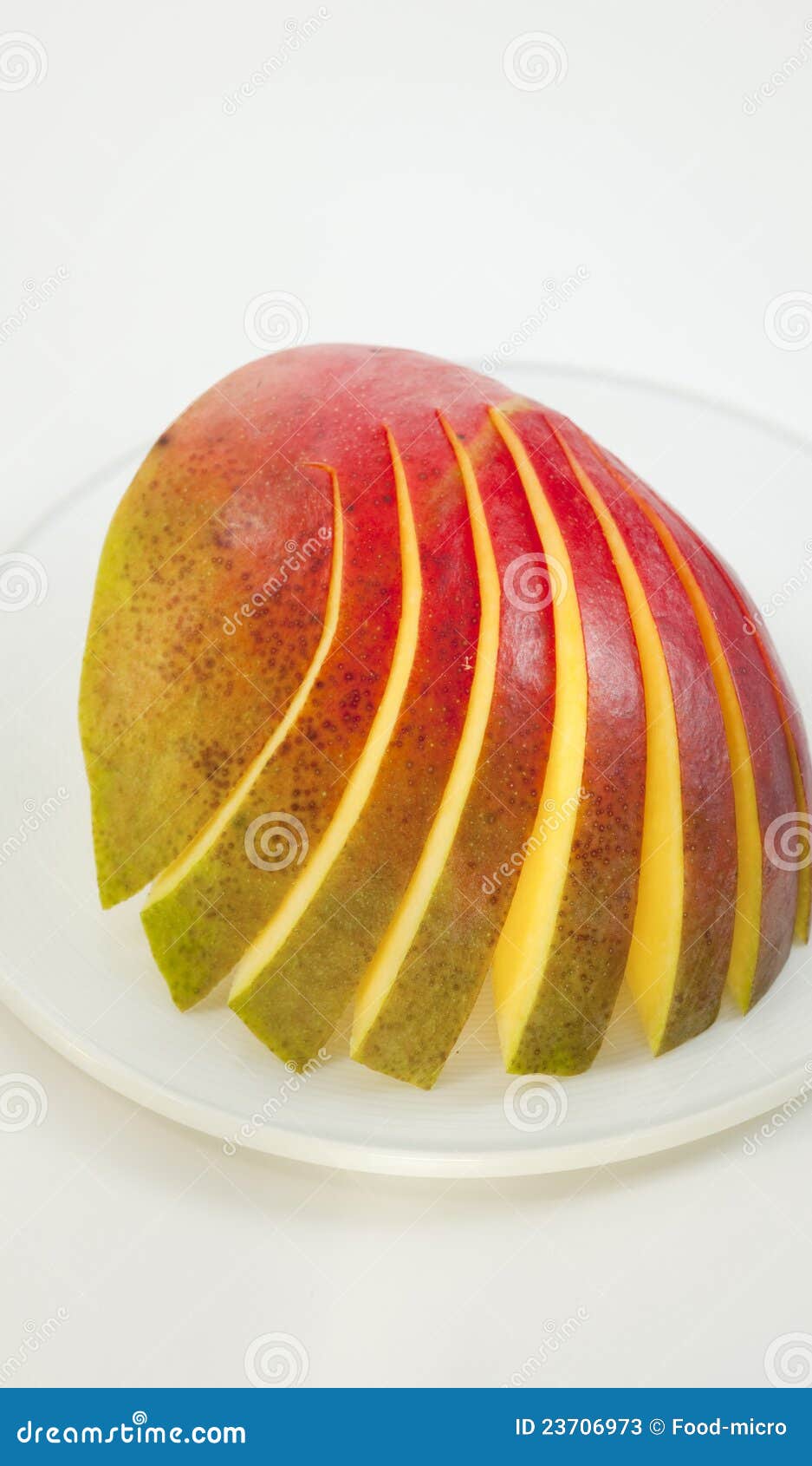 Sliced mango stock image. Image of winter, selective - 23706973