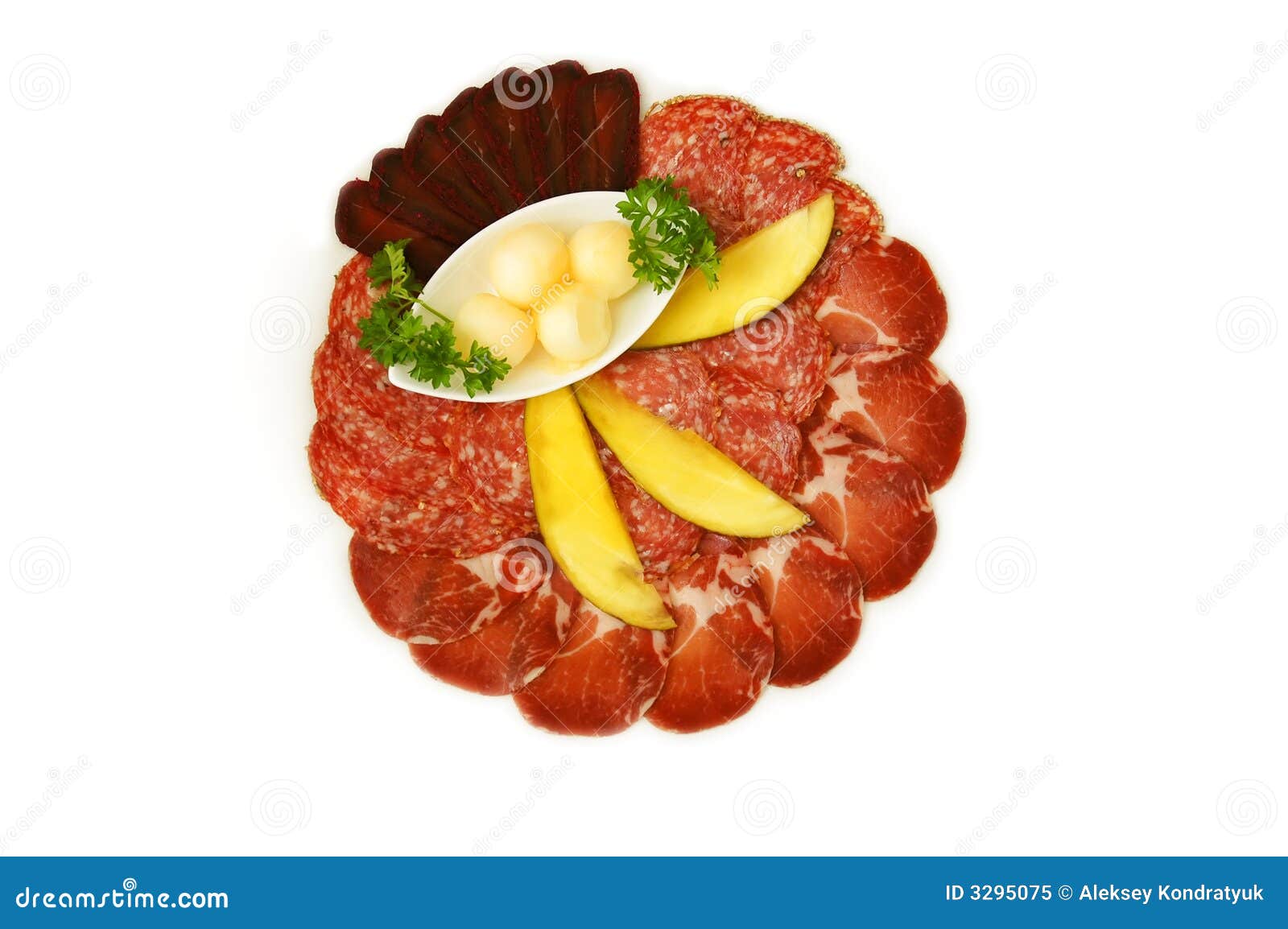 Sliced meat stock image. Image of spoon, celebration, cheese - 3295075