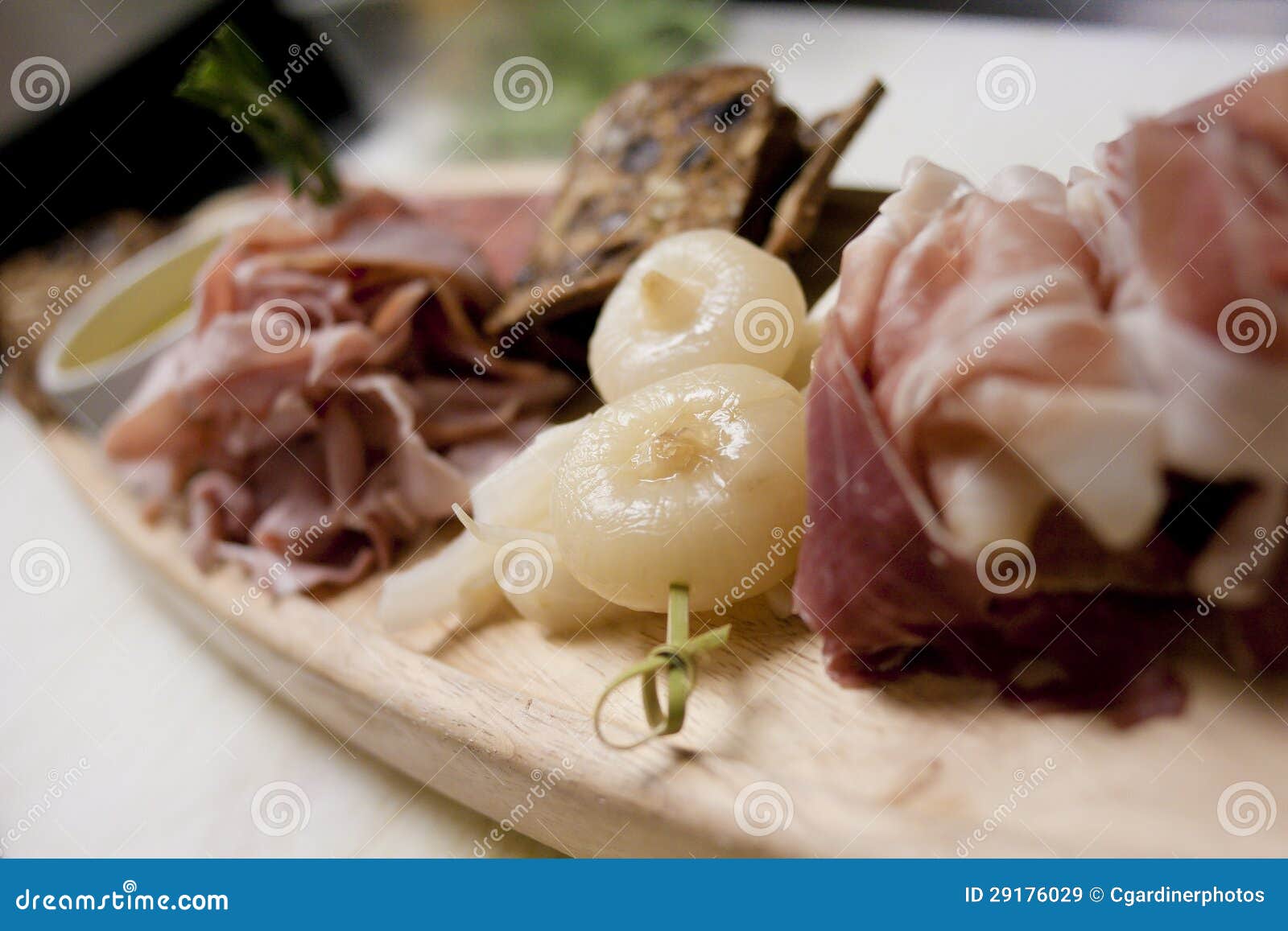 Sliced Meats Platter stock image. Image of european, platter - 29176029