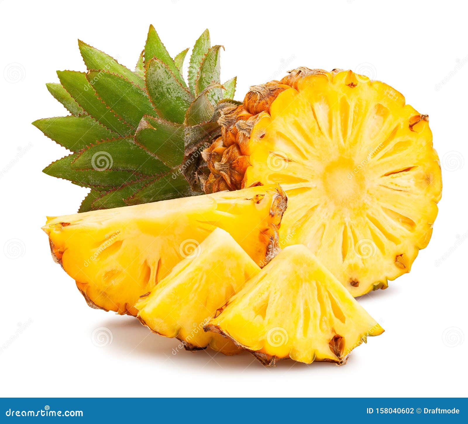 Mini pineapple stock photo. Image of group, ripe, path - 158040602
