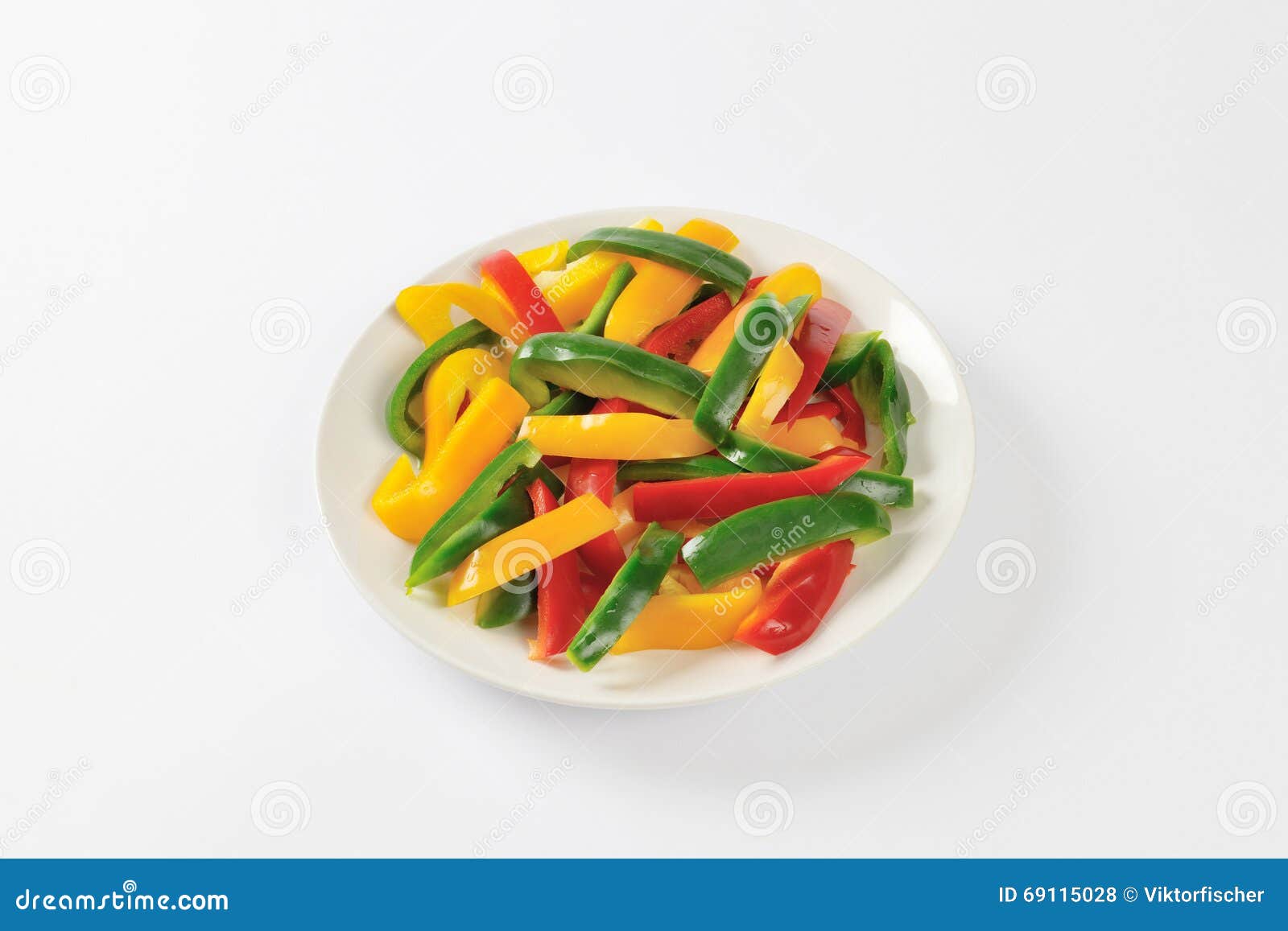 Sliced Mixed Peppers stock photo. Image of food, ripe - 69115028