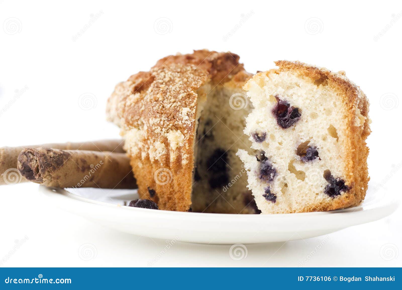 Sliced muffin stock photo. Image of breakfast, snacks - 7736106