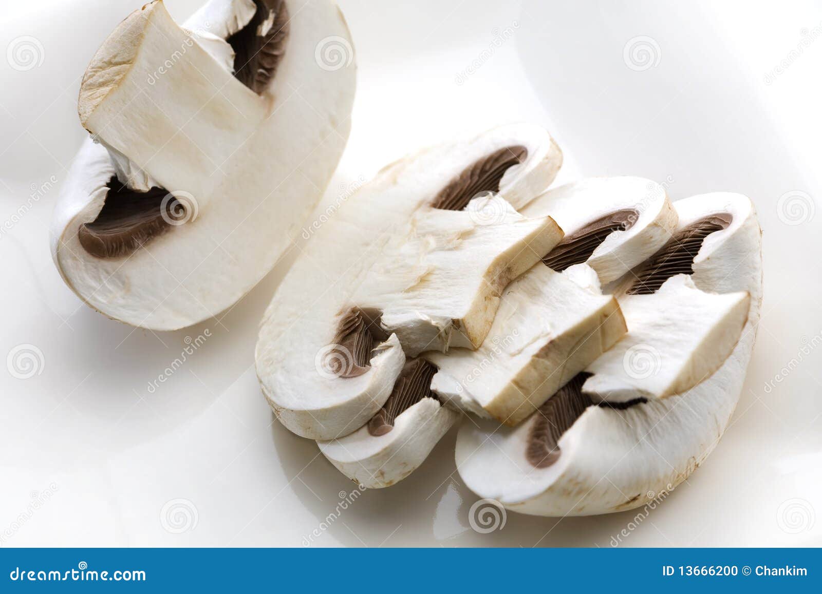 Sliced mushroom stock photo. Image of food, mushroom - 13666200