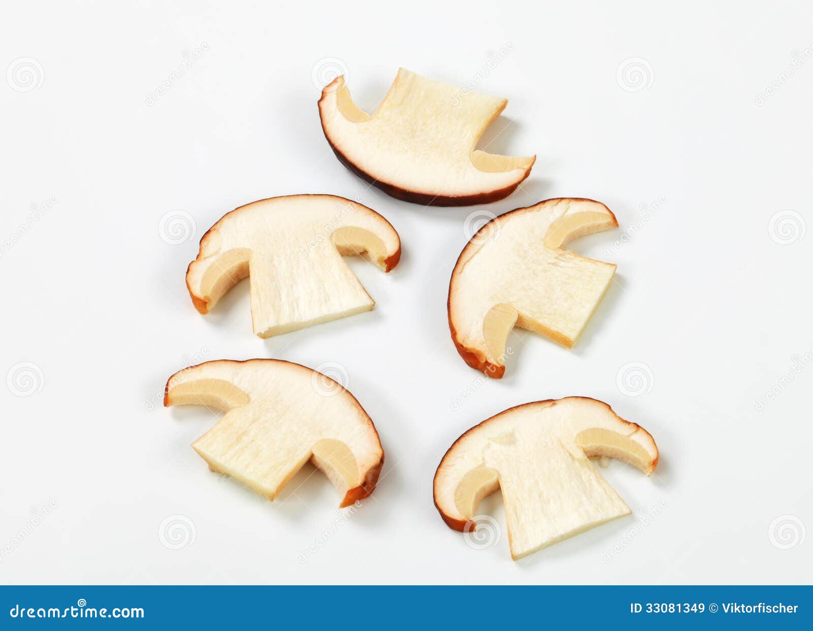 Sliced mushroom stock image. Image of porcini, mushrooms - 33081349