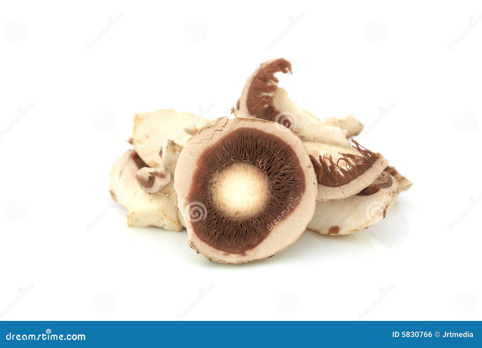 Sliced Mushrooms stock photo. Image of background, mushroom - 5830766
