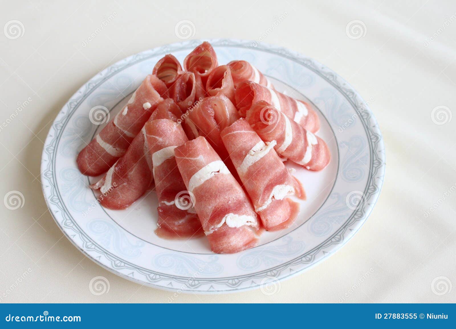 Sliced mutton stock image. Image of frozen, chinese, dishes - 27883555