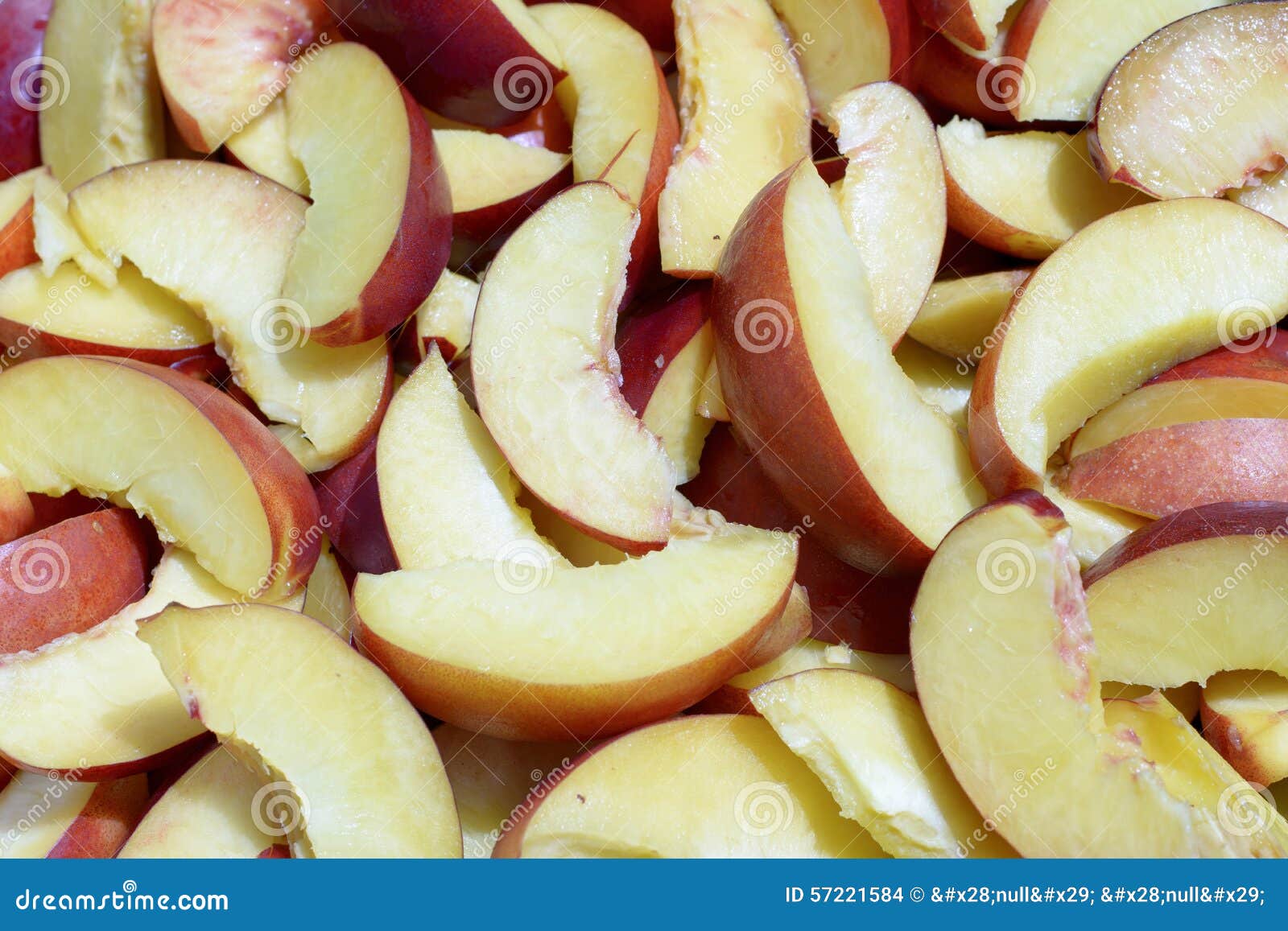 Sliced nectarines stock photo. Image of health, cuisine - 57221584