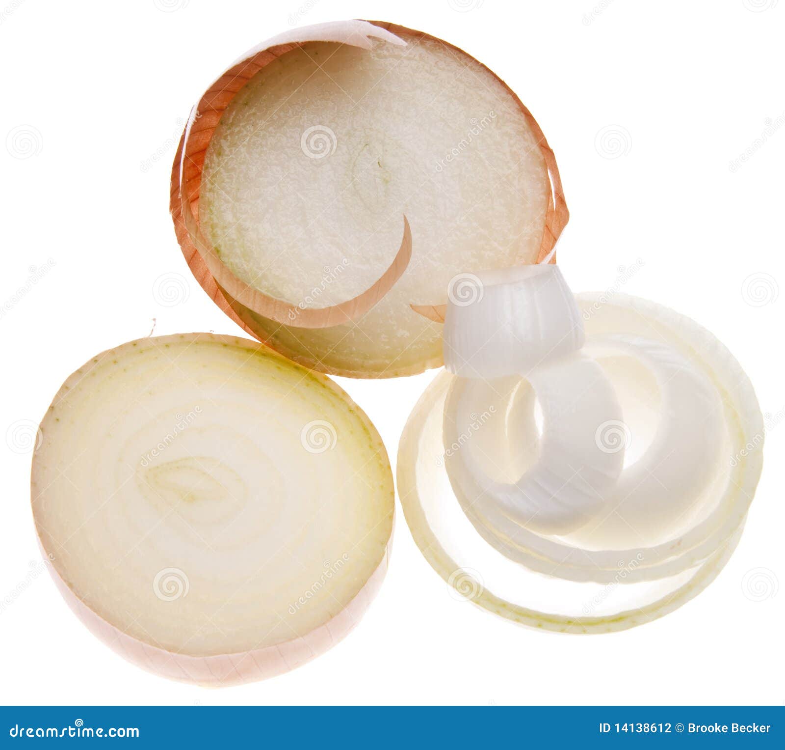 Sliced Onion stock photo. Image of vegetable, organic - 14138612