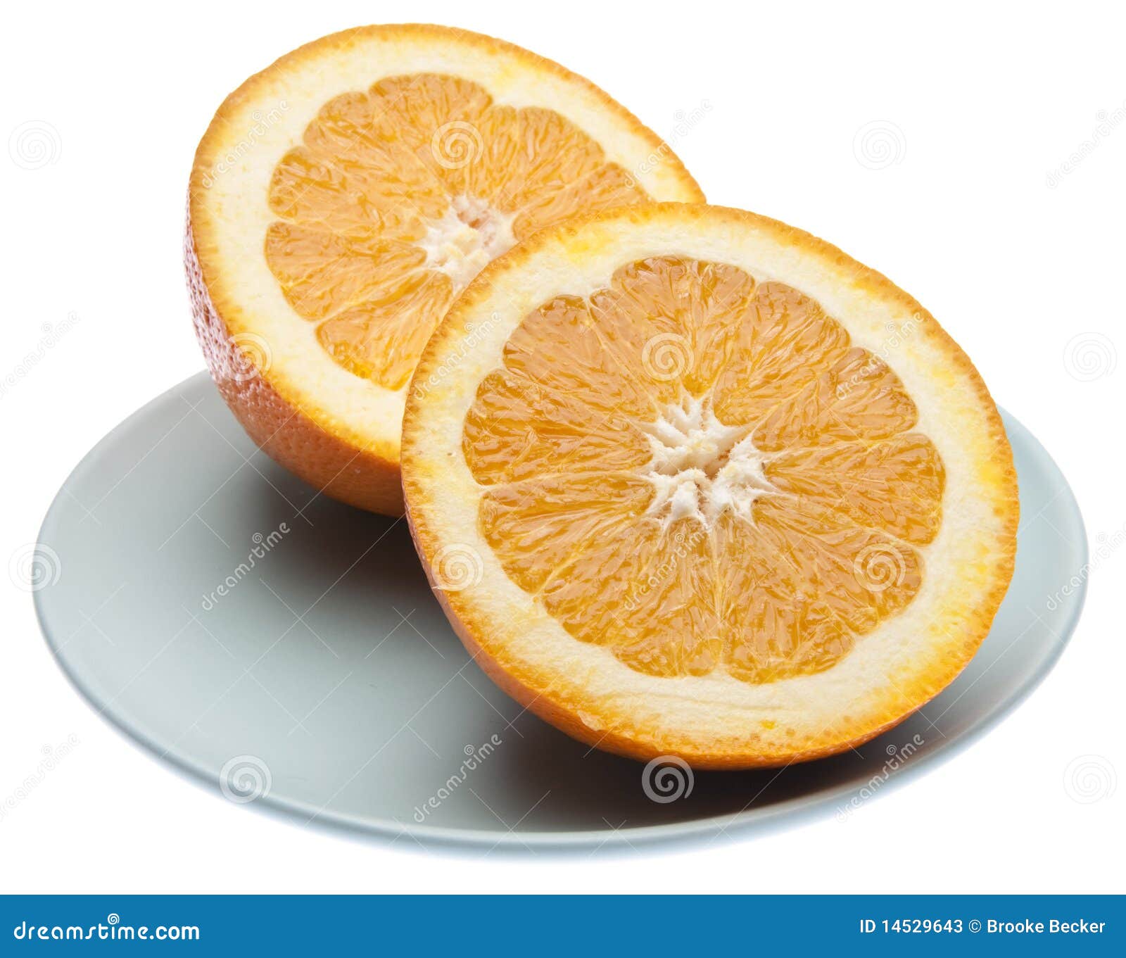 Sliced Orange stock image. Image of path, copy, space - 14529643