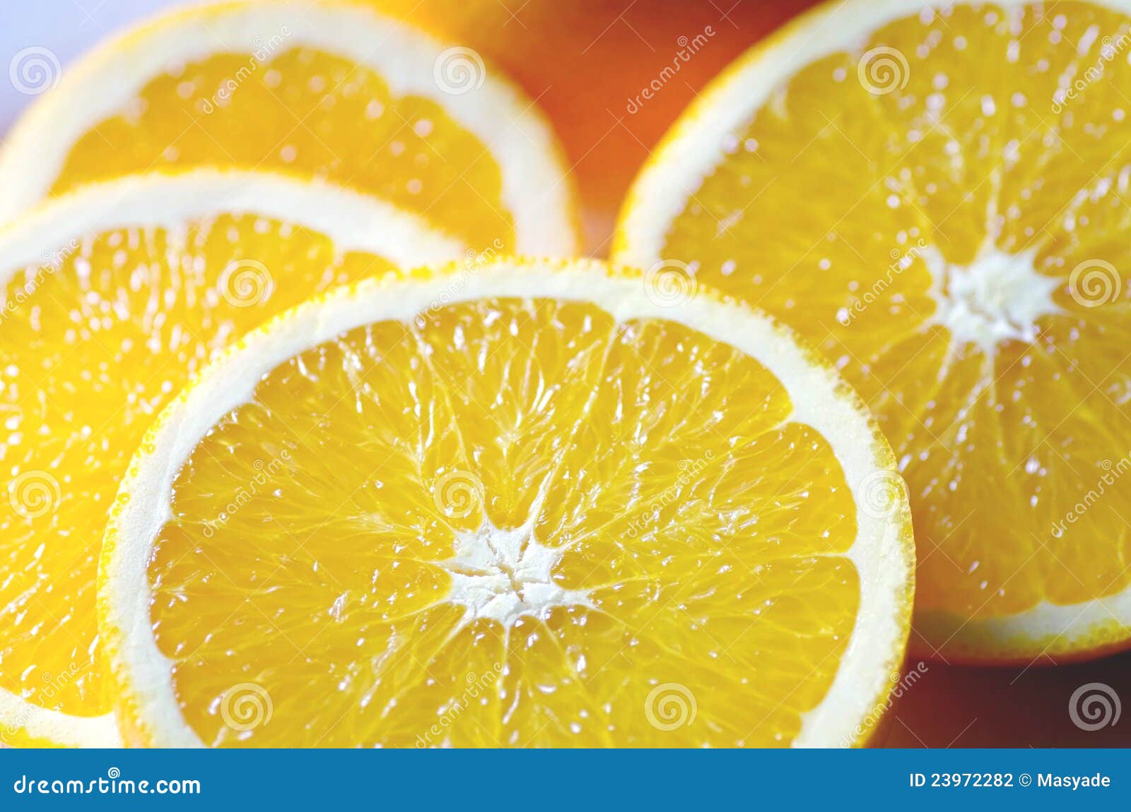Sliced orange stock photo. Image of edible, center, golden - 23972282