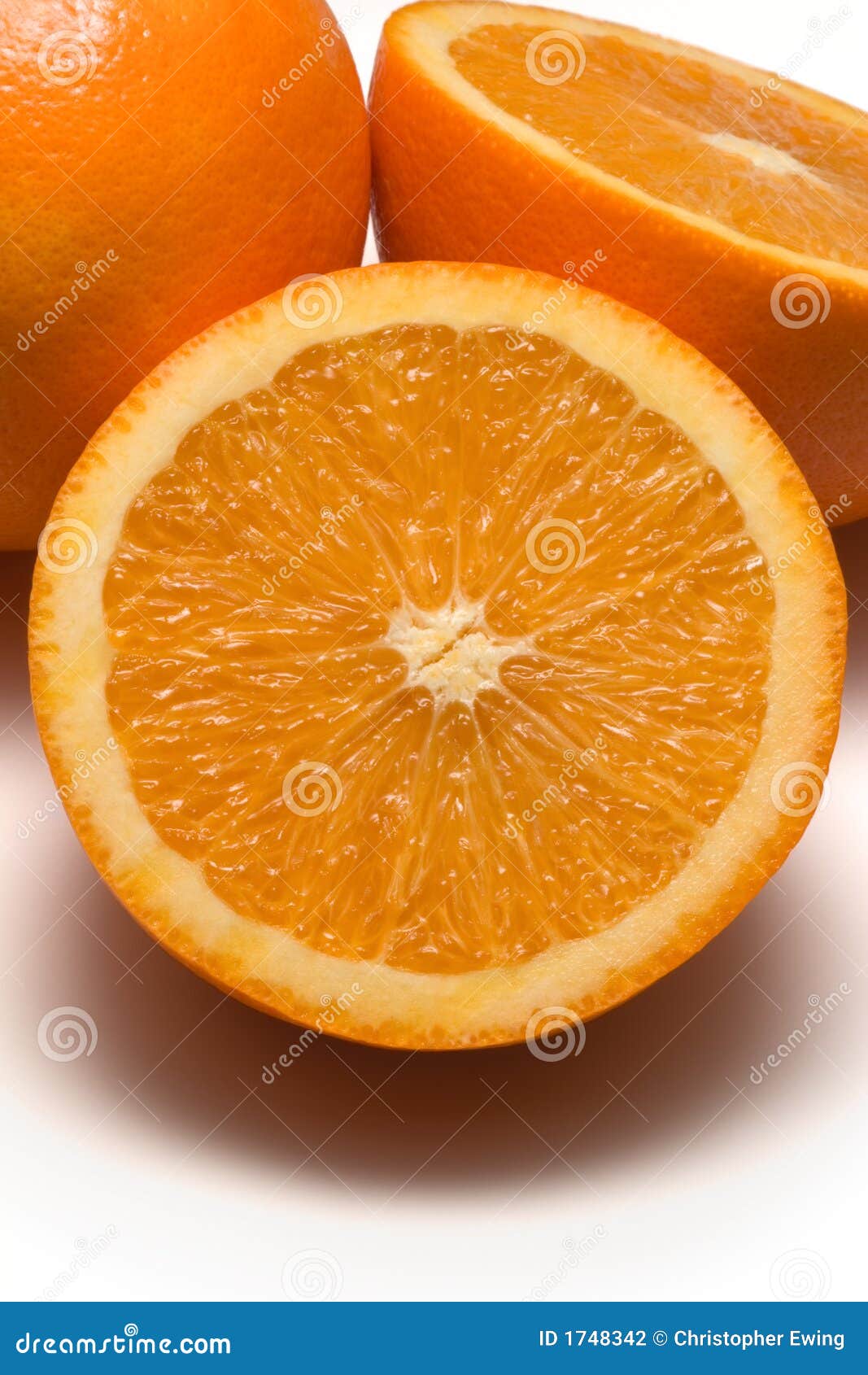 Sliced Oranges stock photo. Image of close, prepared, sliced - 1748342