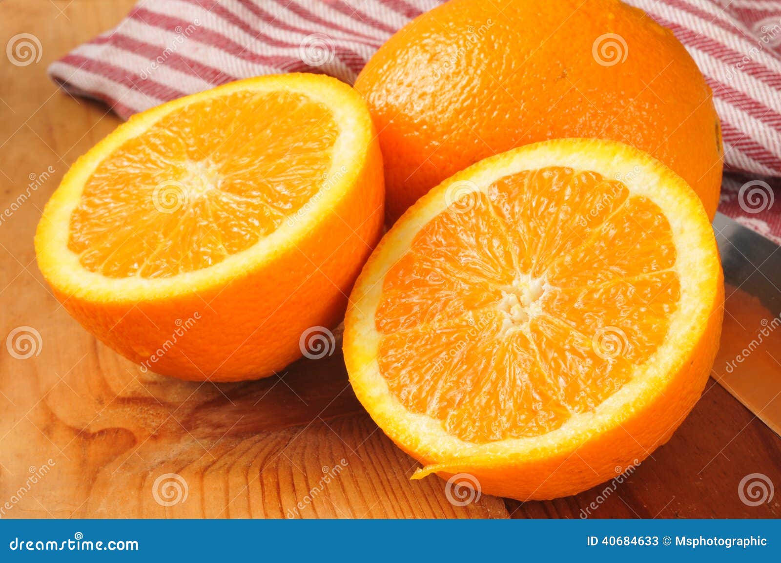 Sliced oranges stock image. Image of food, oranges, fruit - 40684633