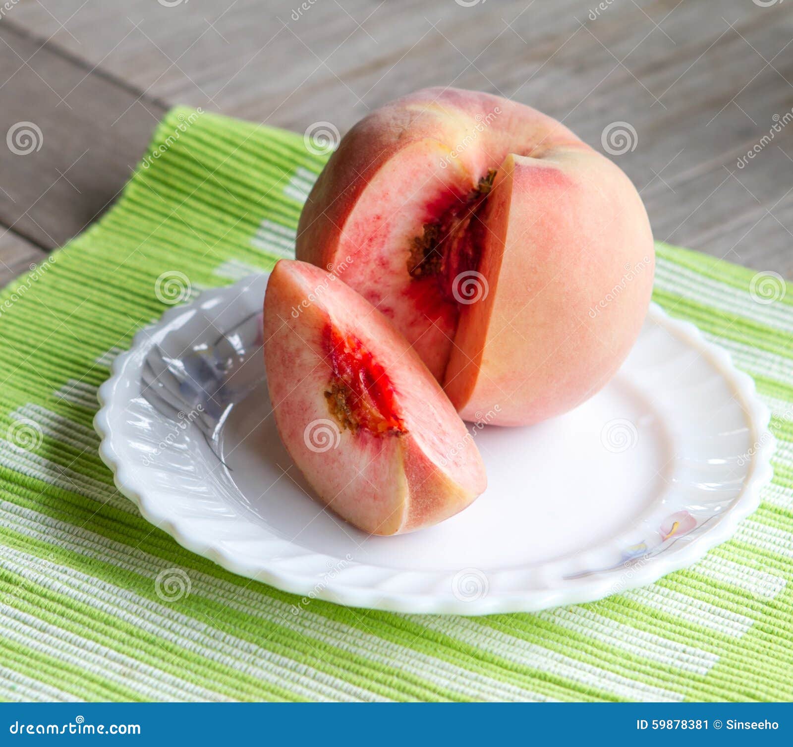 Sliced peach stock image. Image of organic, heap, refreshment - 59878381