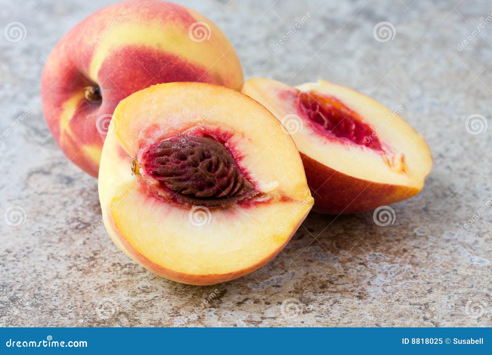 Sliced Peaches stock image. Image of slices, food, fruit - 8818025