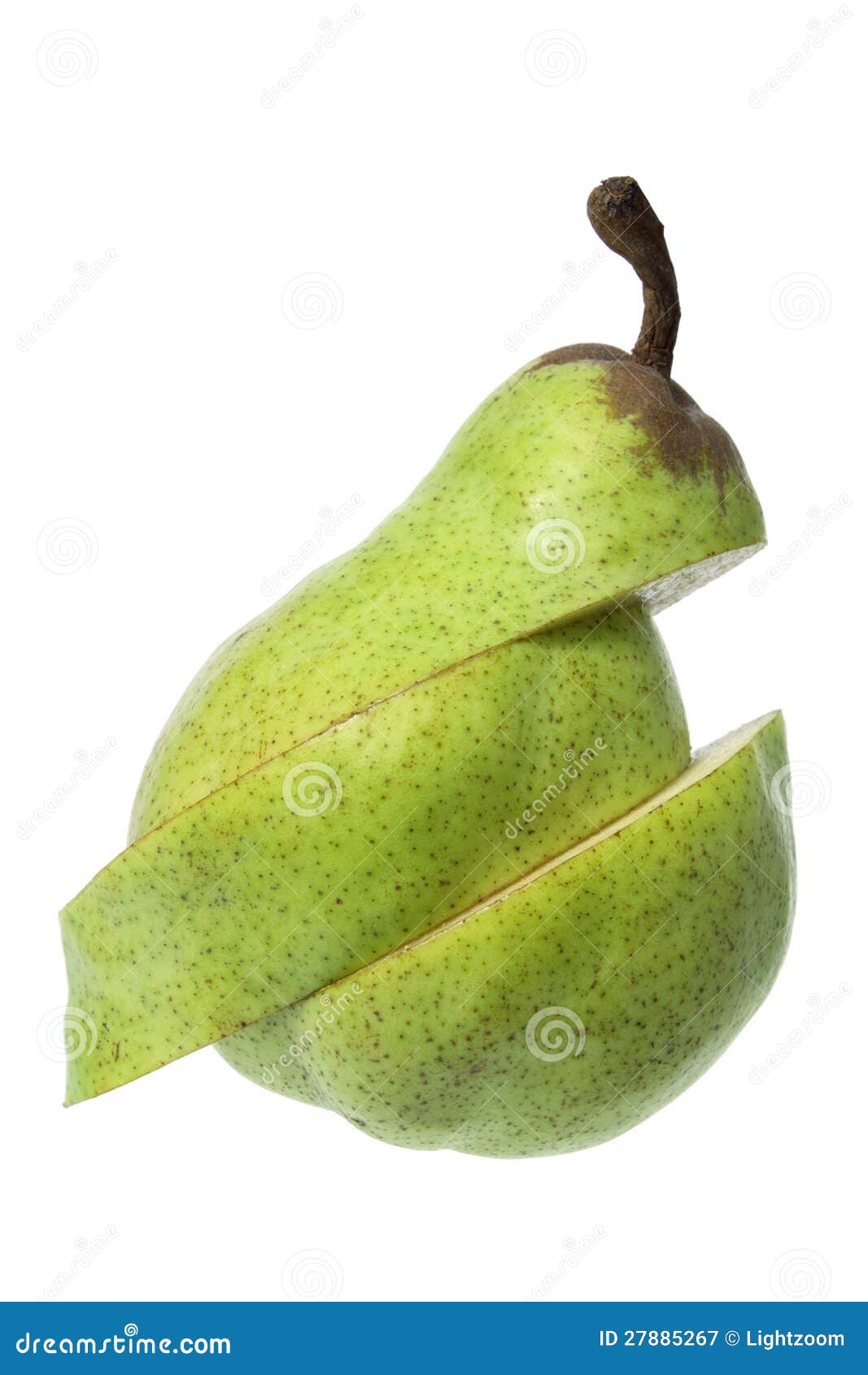 Sliced Pear stock image. Image of fresh, healthy, life - 27885267