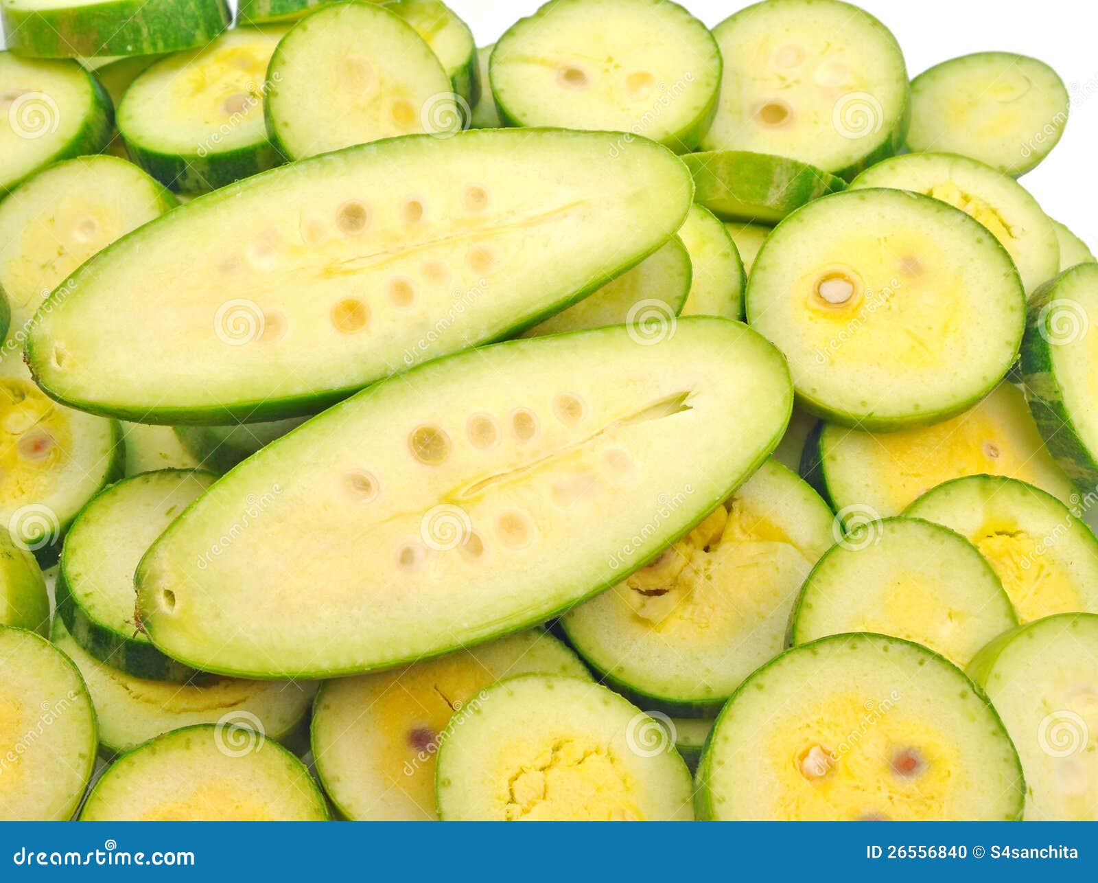Sliced Pieces of Pointed Gourd Stock Photo - Image of heap, paror: 26556840