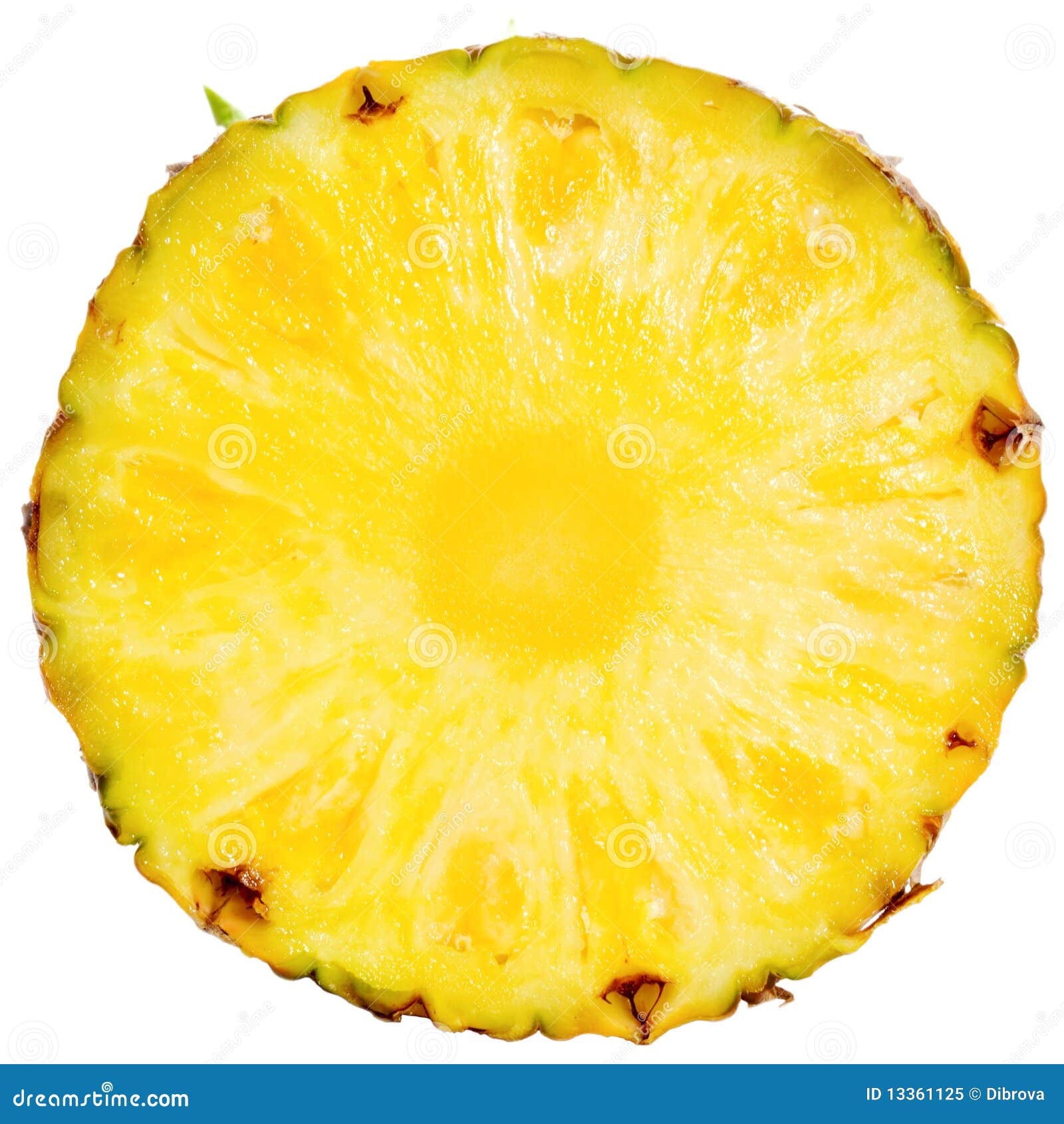 Sliced Pineapple stock image. Image of slice, healthy - 13361125