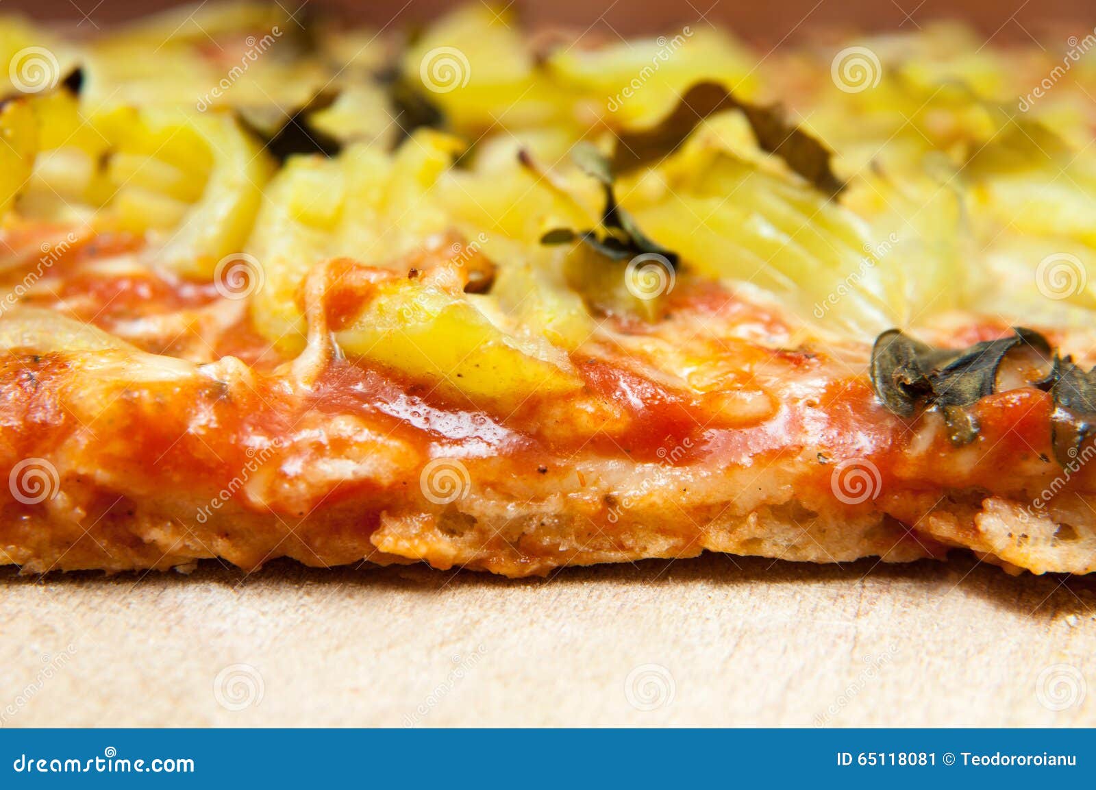 Sliced pizza stock image. Image of pepper, background - 65118081