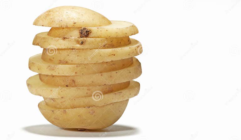 Sliced Potato stock image. Image of cuisine, cook, food - 23433763