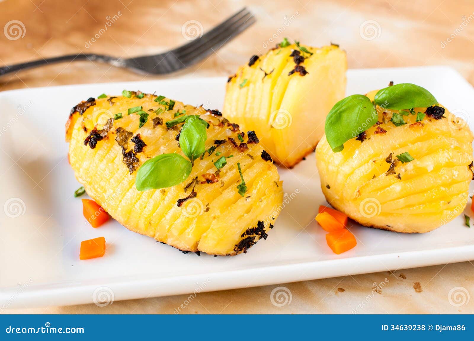 Sliced potatoes stock photo. Image of macro, golden, close - 34639238