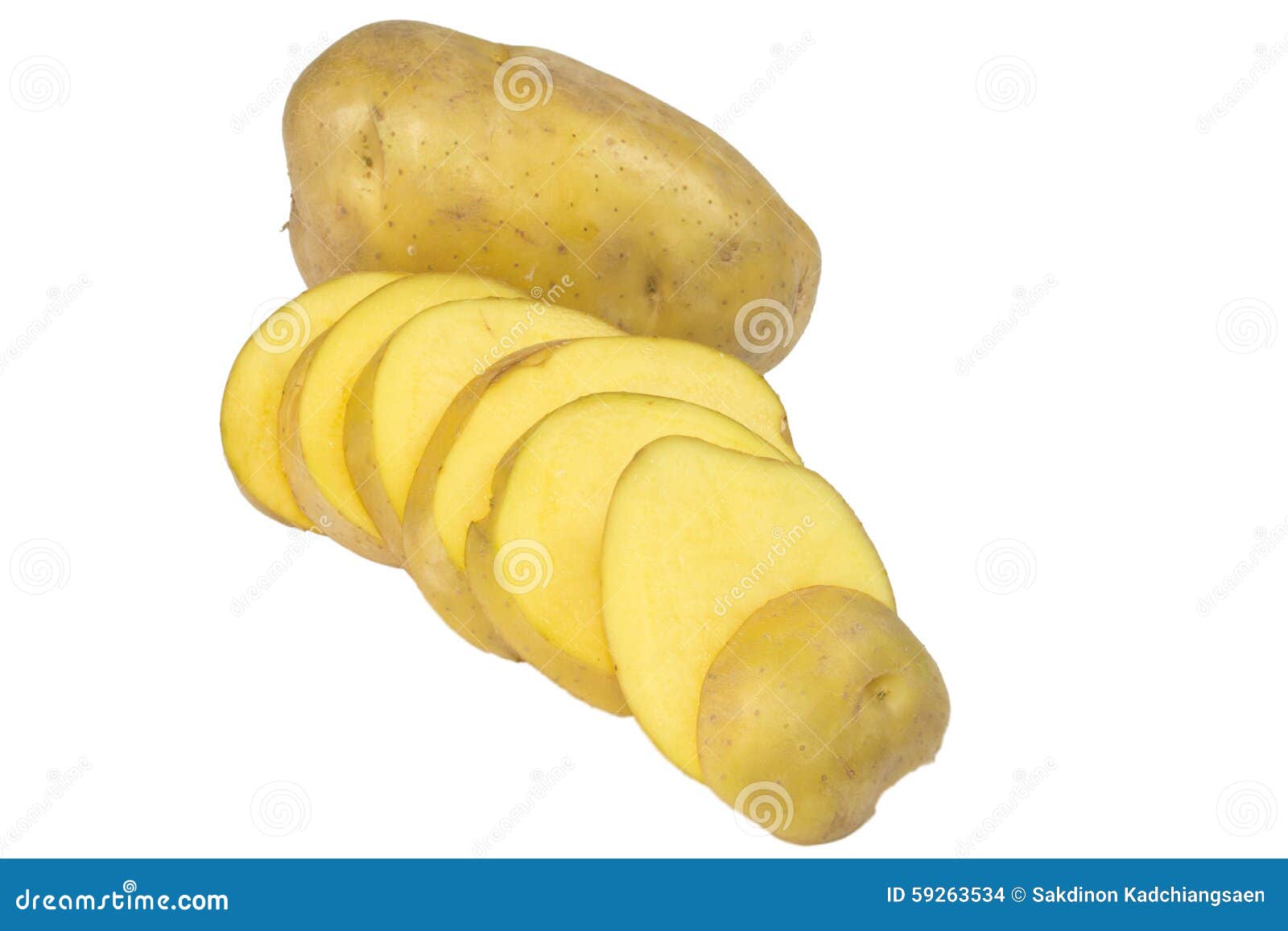 Sliced potatoes stock photo. Image of agriculture, cooking - 59263534