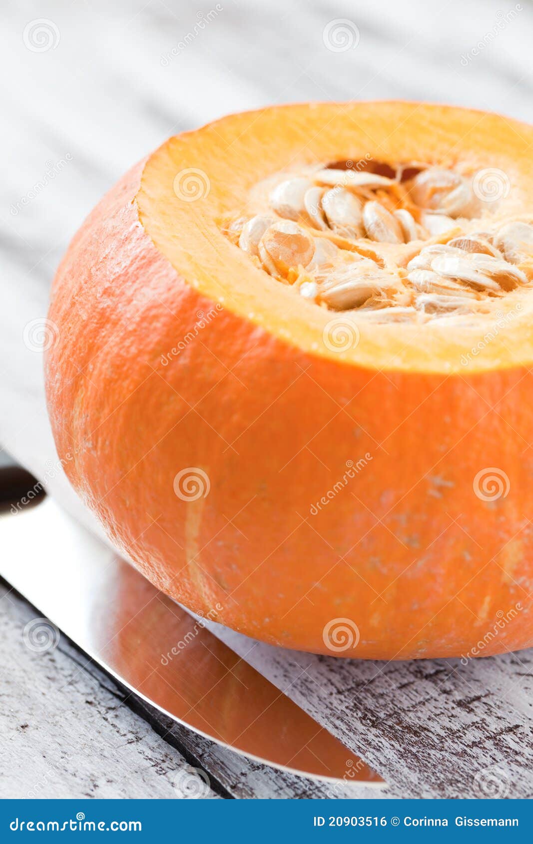Sliced pumpkin stock photo. Image of vegetable, knife - 20903516